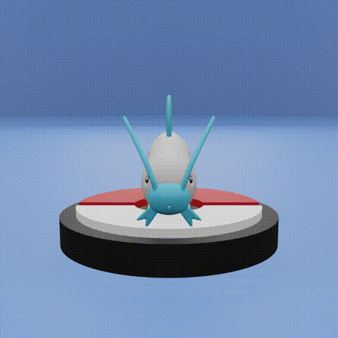 STL file Pokemon No. 339, 340 Barboach, Whiscash 🐉 ・3D printable model ...