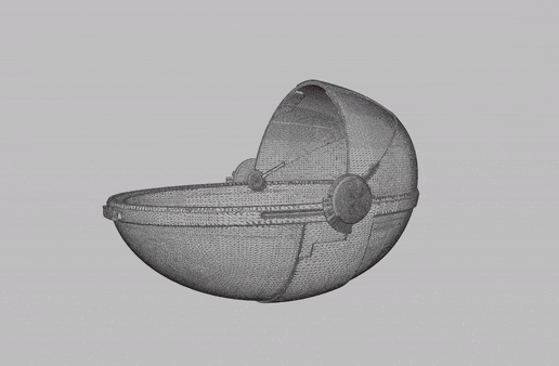 👶 Baby Yoda Pod・Archivo STL para ・Cults