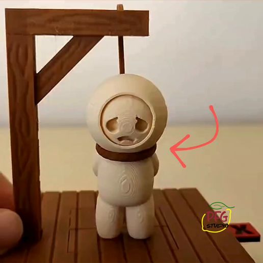 ♟ Board game - Hangman・ 3MF File for 3D printing・Cults