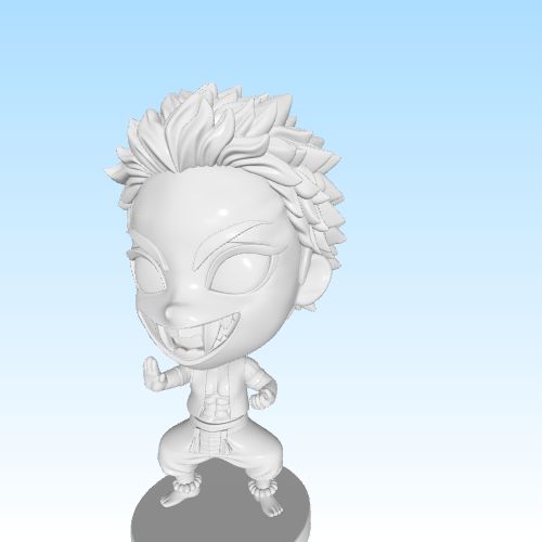 👫 Akaza・Free STL File for 3D printing・Cults
