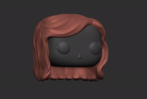 STL file FUNKO HAIR - HAIR 54 💇 ・3D printing idea to download・Cults