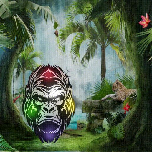Free STL file Gorilla 🦍 ・3D printable model to download・Cults