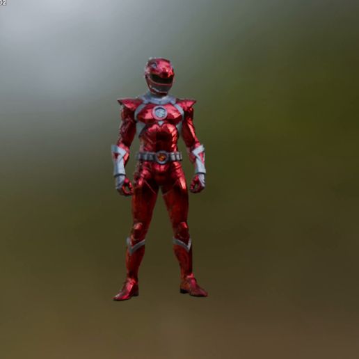 👾 power ranger・ STL File for 3D printing・Cults