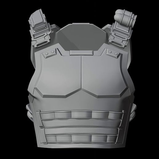🎭 Punisher - Chest Armor - arvel Rivals Cosplay Props・ 3D File for 3D ...