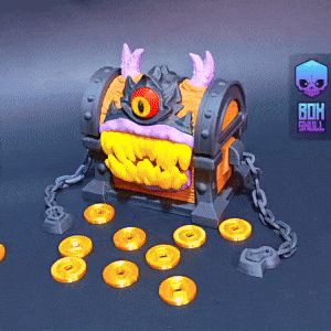 👹 MIMIC CHEST - FLEXI - ARTICULATED・ 3D File for 3D printing・Cults