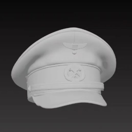 🪖 Military cap,・ STL File for 3D printing・Cults
