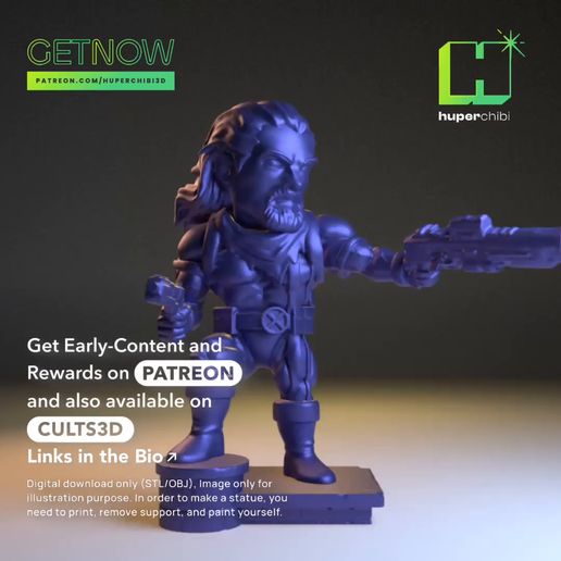 STL file Bishop XMEN 🦸 (OBJ)・3D printer design to download・Cults