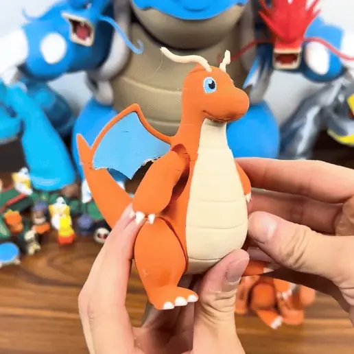 dragonite chibi stl