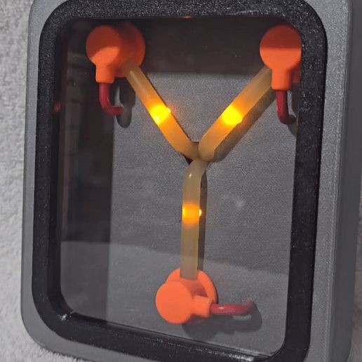 🔋 Battery operated Flux Capacitor・ STL File for 3D printing・Cults