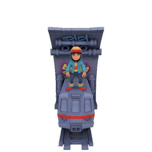 ♟ Subway Surfers Diorama – Fun Video Game Themed 3D Printable ...