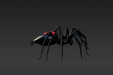 🕷️ Realistic Widow Spider 3D Model - Life-Sized Display Piece・ STL File ...