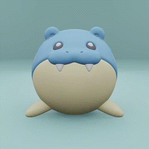 STL file Pokemon No. 363 Spheal 🐉 ・Design to download and 3D print・Cults