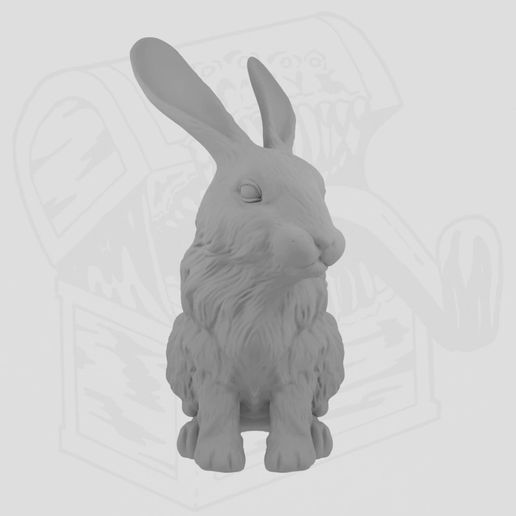 🐇 Rabbit Miniature・ STL File for 3D printing・Cults