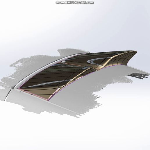 💭 300ZX Z32 roof spoiler v2 prepared to print・ STL File for 3D printing ...