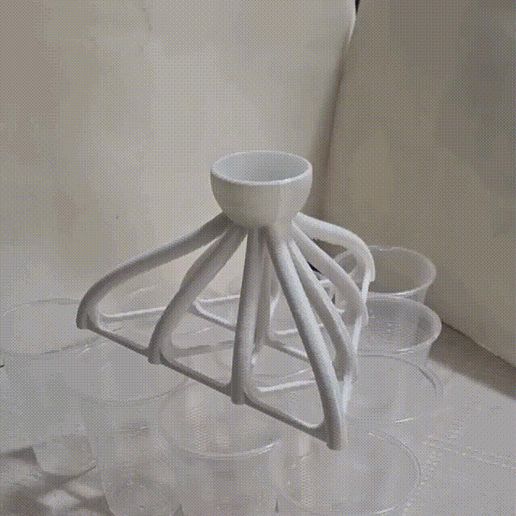 🍺 Beer Pong Funnel - super fast - for 10 CUPS at a time・ STL File for ...