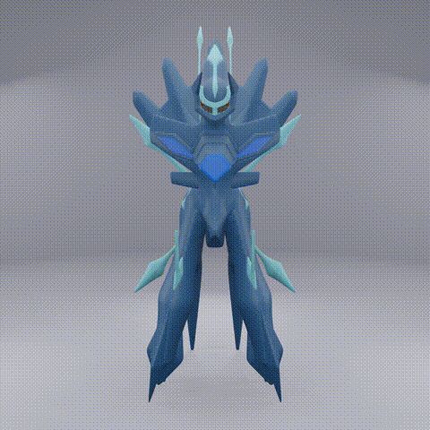 🐉 Pokemon No. 483 Dialga (Origin Forme)・ STL File for 3D printing・Cults