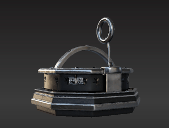 ⚙️ Octagonal Gear Insignia - Sci-Fi Villain Faction Emblem・ STL File ...