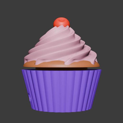 STL file Cupcake Clicker / Cupcake Keychain / Fidget - No AMS ...
