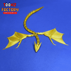 3D print Super Shenron Articulated • made with Ender3 V2・Cults