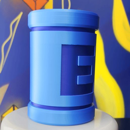 🪖 Energy Tank - Mega Man・ STL File for 3D printing・Cults