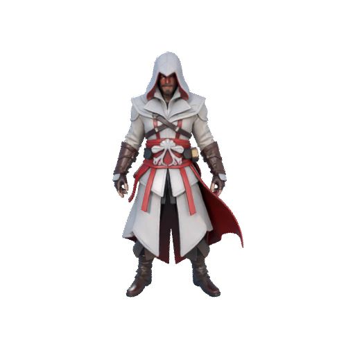 🎨 Assassin's Creed Ezio 02 / fan art / art toy / magic makes・ STL File ...