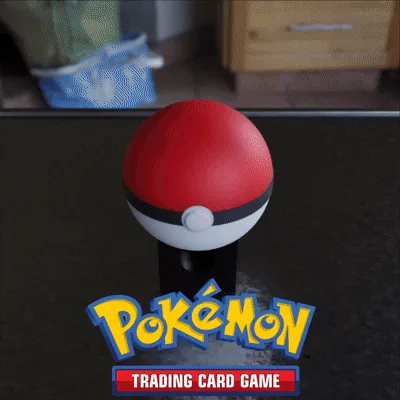 📦 Pokeball Pokeball Pokeball Deck Box Deck Holder TCG Pokemon・ STL File ...