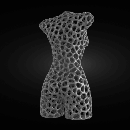 👩 Woman torso modified・ STL File for ・Cults