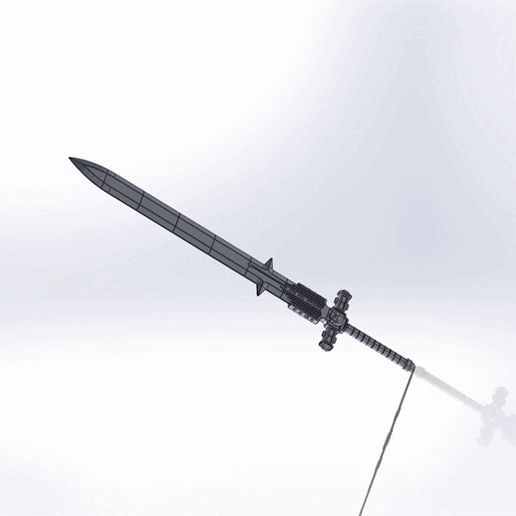 🗡️ Terminator Power Sword・ STL File for 3D printing・Cults