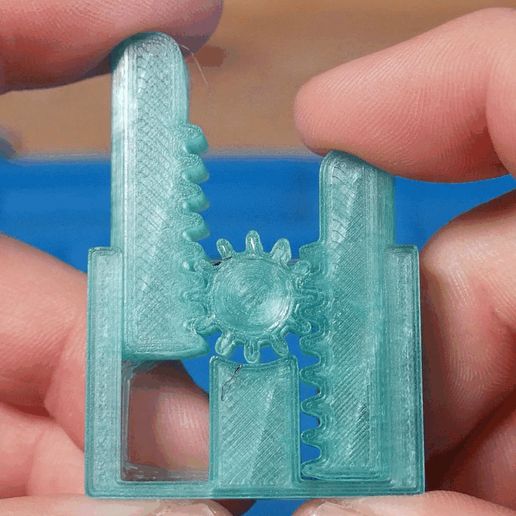⚙️ satisfying, button gear・Free STL File for 3D printing・Cults