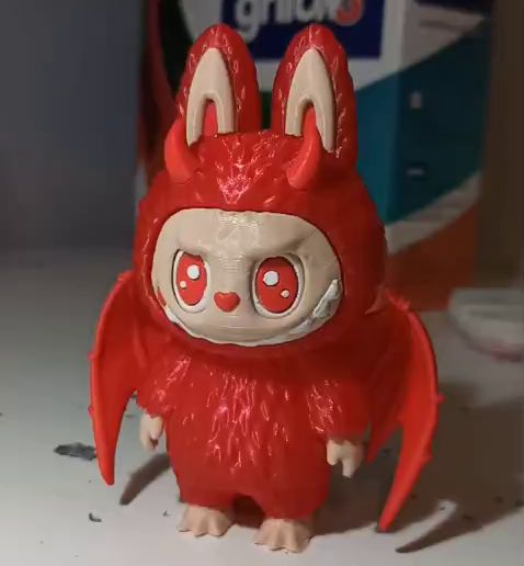 😈 Labubu Devil Version with Big Wings and Keychain Version (Remix with ...