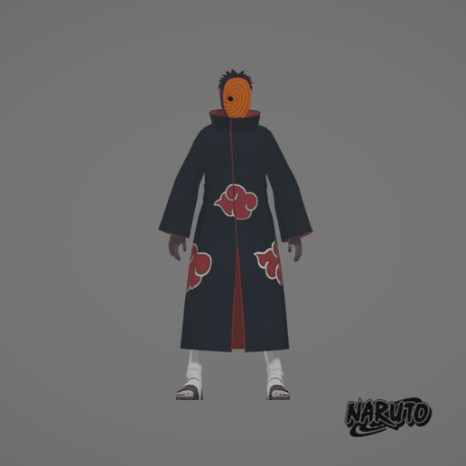 🎨 NARUTO SHIPPUDEN TOBI・ STL File for 3D printing・Cults