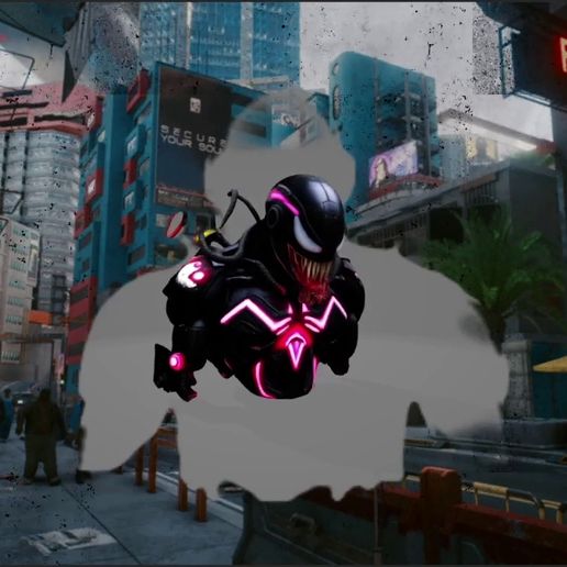 STL file VENOM & CYBERPUNK2077 (special series) 🧸 ・3D printer model to ...