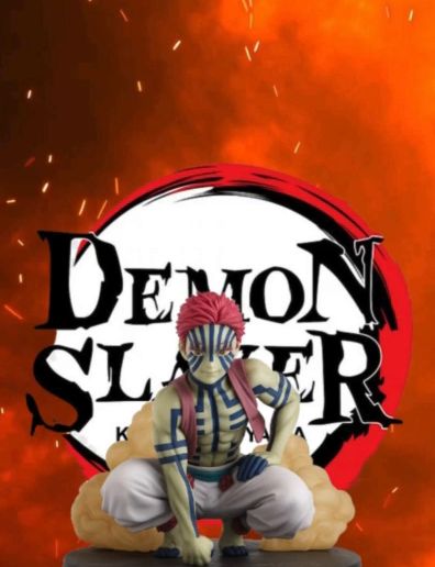 👾 Akaza - Demon Slayer 3D Figure (Kimetsu no Yaiba)・ STL File for 3D ...