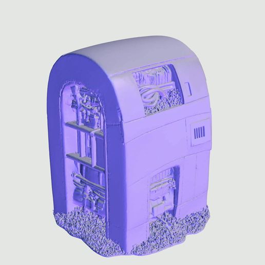 🚢 Crashed Ship Terrain - 6・Free STL File for 3D printing・Cults