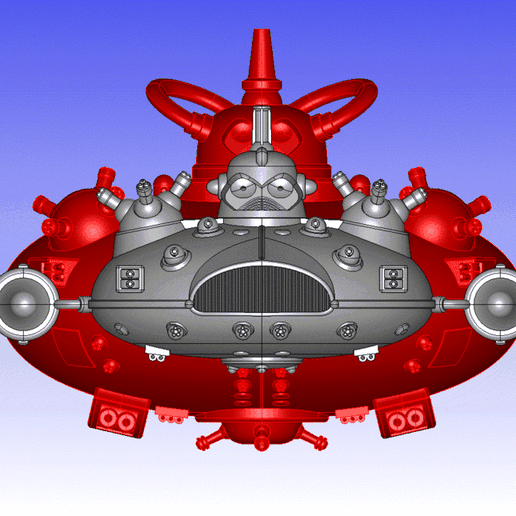 🗺️ Gamma World 1e Warbot・Free 3D File for ・Cults