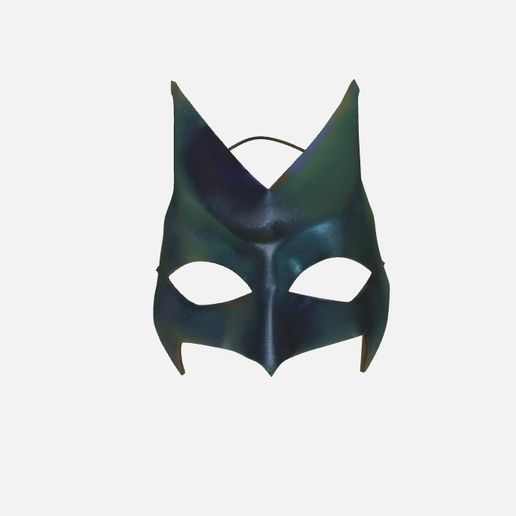 🦇 Night Bat Hero Mask – 3D Printable Female Vigilante Mask STL・ STL ...