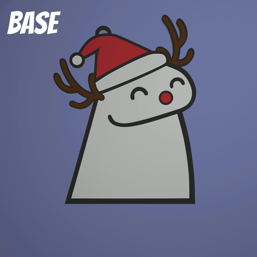 STL file flork merry christmas 🎄 ・3D printable design to download・Cults