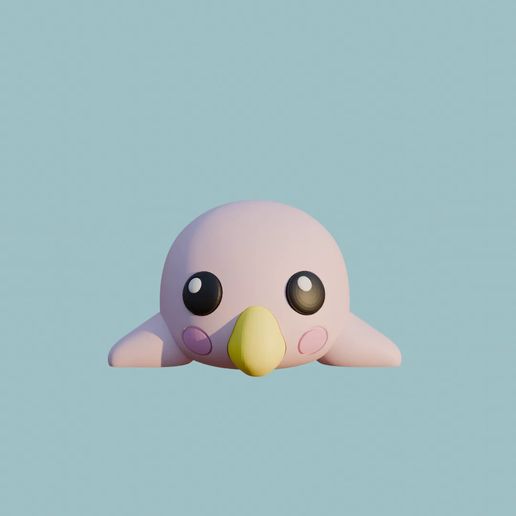 👶 Pururumon - 3D Printable Baby Digimon・ STL File for 3D printing・Cults