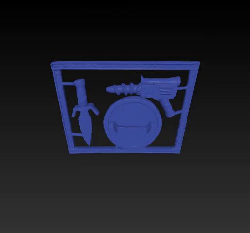 🔫 TMNT Bebop weapon rack・ STL File for 3D printing・Cults