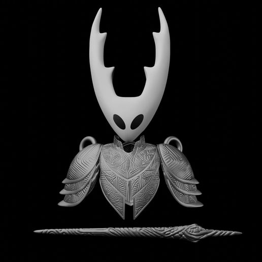 💅 Hollow Knight - Pure Vessel Cosplay Rüstung und Nagel・ STL Datei für ...