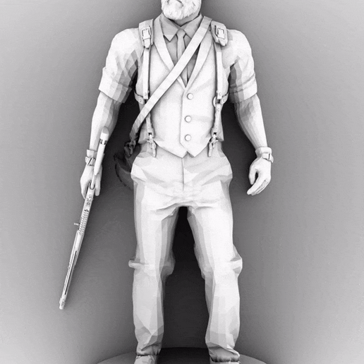 👾 Little Kev | Os Profissionais (low poly)・Arquivo STL para Impressão ...