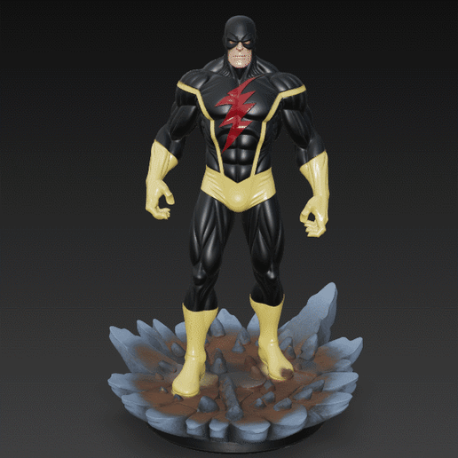 🦸 SUPERHERO FIGURE ATOM SMASHER (DC COMIC)・Free STL File for 3D ...