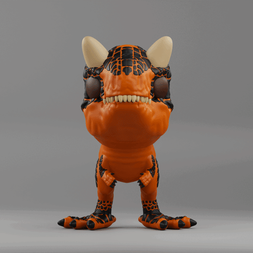 🦖 Carnotaurus Funko pop from the Jurassic era・ STL File for 3D printing ...