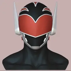 STL file blue Keeper mask - Ryujin Sentai Dragon Keeper - Go Go Loser ...