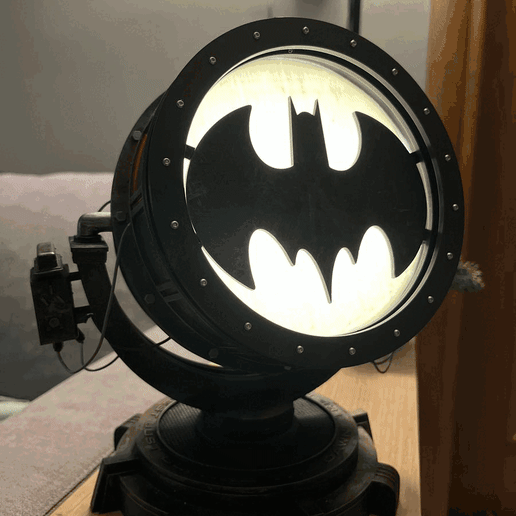 STL-Datei Batman Fledermaus-Signallampe 💡 ・3D-druckbares Design zum ...