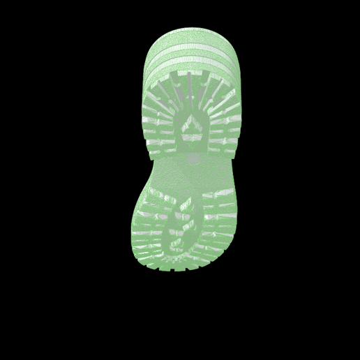 👟 FMS018 ZAPATOS DE MUJER SUELA Y MAQUETA TALLA 40・Archivo STL para ...
