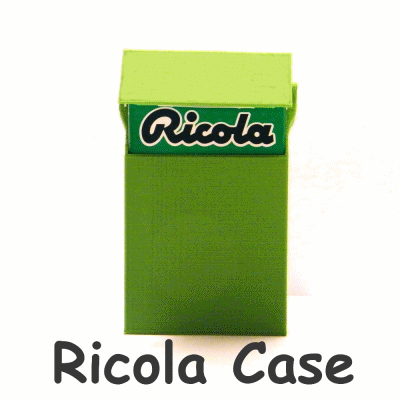 3D printed Ricola case • made with Reprap prusa i3・Cults