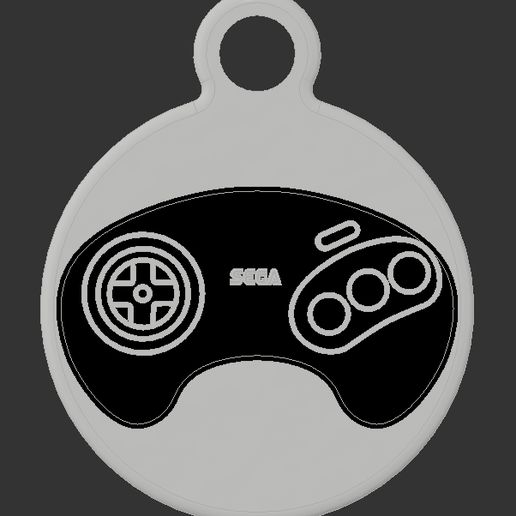sega controller vector