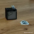 🔊 Fender Frontman Mini Amp Guitar Pick Holder 🔊・Free STL File for 3D ...