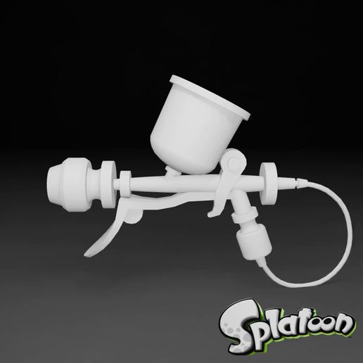 🔫 The Golden Splatoon Aerospray RG to Cover Everything / El Aerospray ...